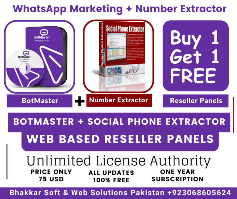 Reseller Panel - WhatsApp BotMaster MediaPlus