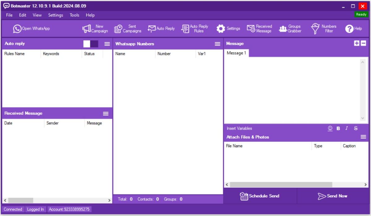Reseller Panel - WhatsApp BotMaster MediaPlus